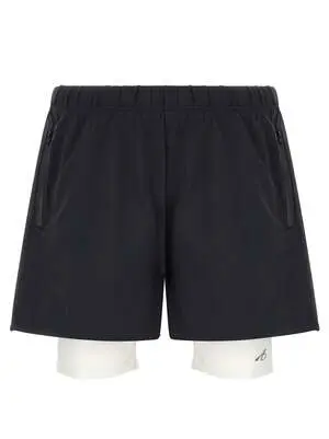 Balenciaga Techwear Layered Shorts - Multicolor