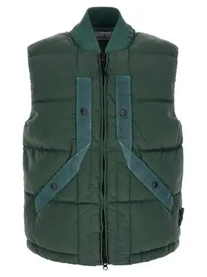 Stone Island G100008 Puffer Vest - Green