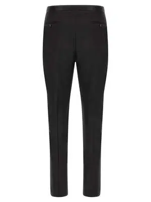 Tagliatore Bruce' Tuxedo Dress - Black