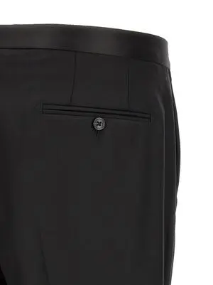 Tagliatore Bruce' Tuxedo Dress - Black