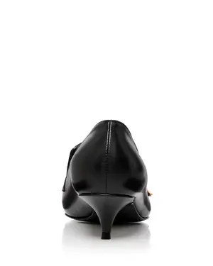 Proenza Schouler Slash Leather Loafer Pumps