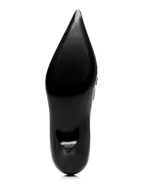 Proenza Schouler Slash Leather Loafer Pumps
