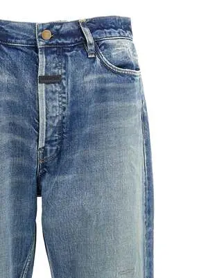Fear Of God Straight 5 Pocket' Jeans