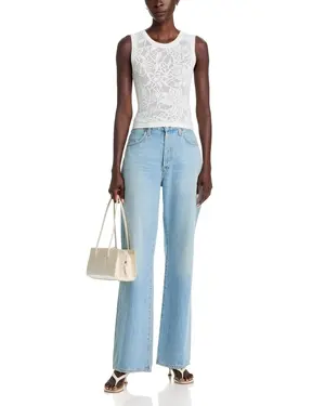 TOCCIN Lettie Lace Tank Top
