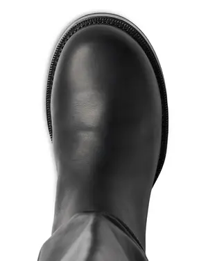 Balenciaga Buckle Tall Leather Boots