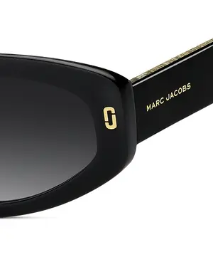 Marc Jacobs Geometric Sunglasses, 55mm