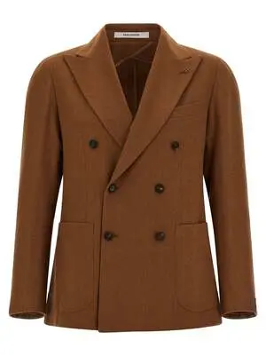 Tagliatore Montecarlo' Blazer - Brown