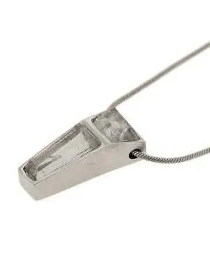 Rick Owens Mini Crystal Trunk' Necklace