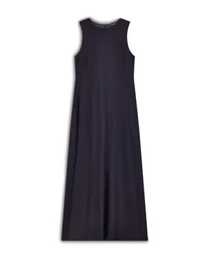 Emporio Armani Sleeveless A Line Maxi Dress