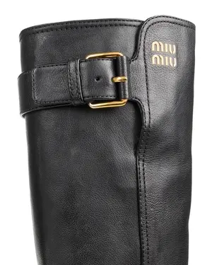 Miu Miu Tall Leather Boots