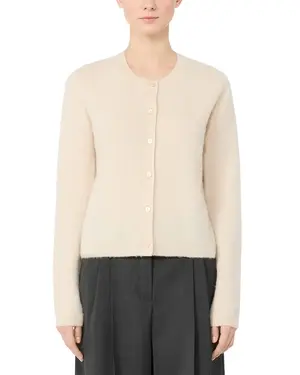Max Mara Wkdesposto Wool And Cashmere Cardigan
