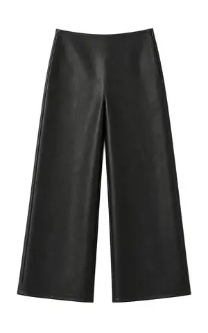 STUDIO CONSTANCE Leather Capri Pants