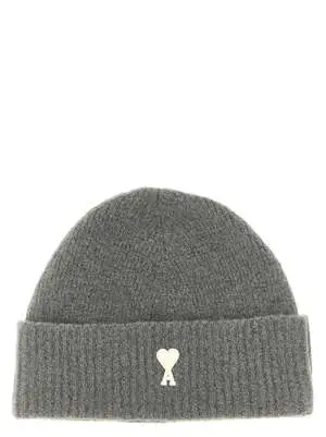 AMI Paris De Cœur' Beanie - Gray