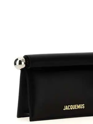 Jacquemus La Petite Pochette Rond Carré Clutch - Black