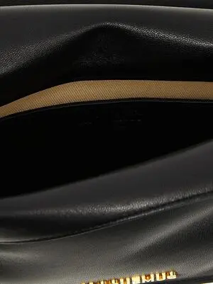 Jacquemus La Petite Pochette Rond Carré Clutch - Black