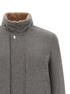 Brunello Cucinelli Cashmere And Vicuna Jacket