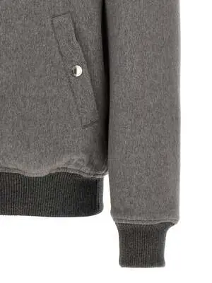 Brunello Cucinelli Cashmere And Vicuna Jacket