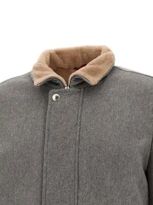 Brunello Cucinelli Cashmere And Vicuna Jacket