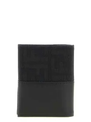 Fendi Ff Jacquard Cardholder