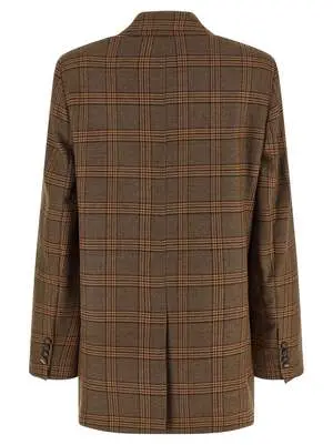 Max Mara Mstalca Wool Blazer - Brown