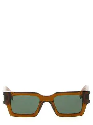 Saint Laurent Sl 572' Sunglasses - Brown