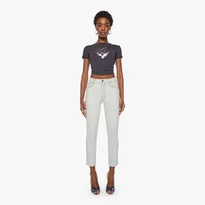 MOTHER The Mid Rise Dazzler Ankle Jeans - Blue
