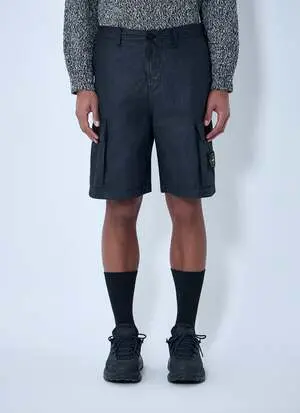 Stone Island Logo Patch Shorts