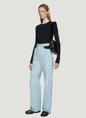 MAISON MARGIELA Cut-out Jeans