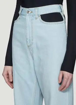 MAISON MARGIELA Cut-out Jeans