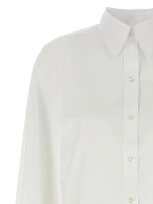 Thom Browne Rwb Tape Cuffs Shirt - White