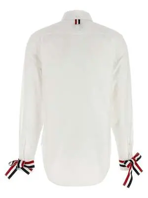 Thom Browne Rwb Tape Cuffs Shirt
