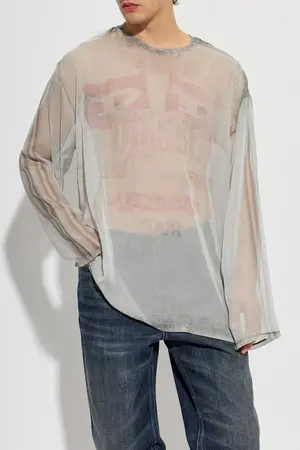 DIESEL® T-shirt ‘t-doublex-ls