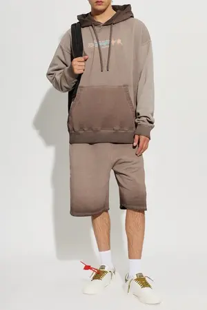 Off-White Printed Sweat Shorts