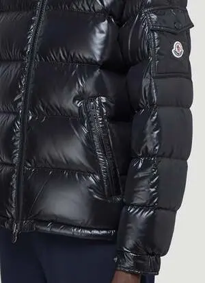 Moncler Detachable Hood Padded Down Jacket