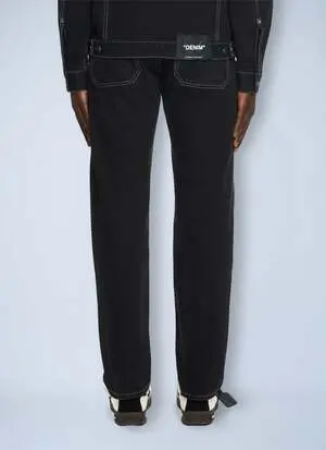 Off-White Half Arrow Tapered Jeans