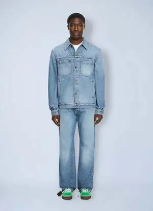Off-White Half Arrow Denim Skate Jacket