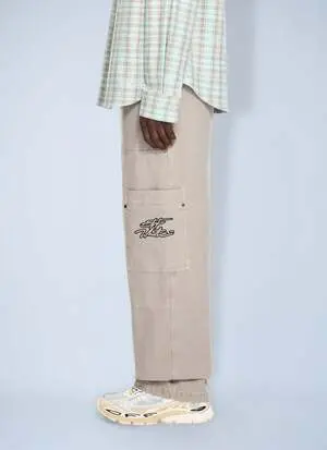 Off-White Script Gd Cot Cargo Pant