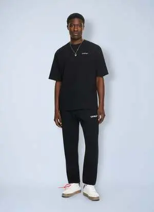 Off-White Heraldic Arrow Cuffed Sweatpant