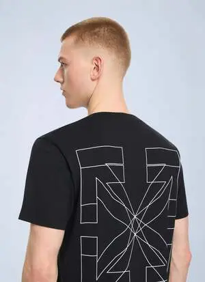 Off-White Outline Double Arrow Slim T-shirt
