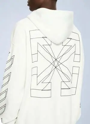 Off-White Outline Double Arrow Skate Hoodie