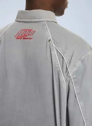 Off-White Garment-dyed Sporty Shirt