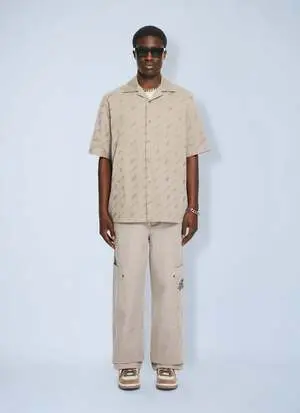 Off-White Owr Cotnyl Jacq Bowl Shirt