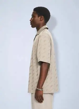 Off-White Owr Cotnyl Jacq Bowl Shirt