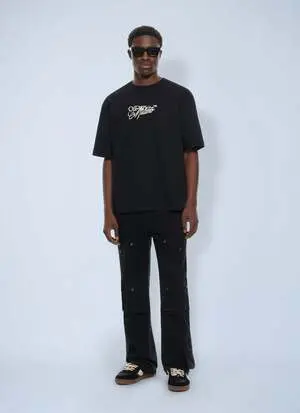 Off-White Owr Gd Cot Multipkt Relax Pant