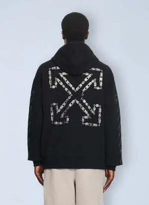 Off-White Chain Arrow Diagonal Skate Hoodie