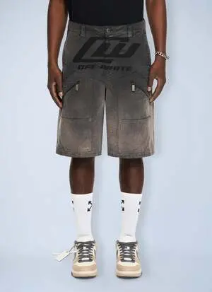 Off-White Owr Grad Cot Carpenter Short - Black