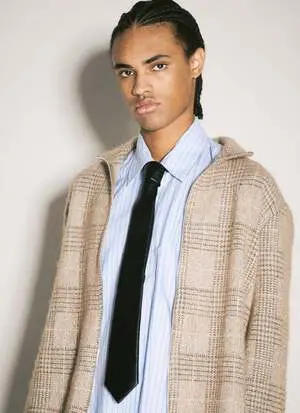 Our Legacy Faux Leather Tie