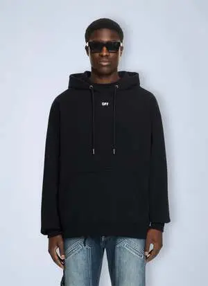 Off-White 3d Spray Arrow Skate Hoodie - Black