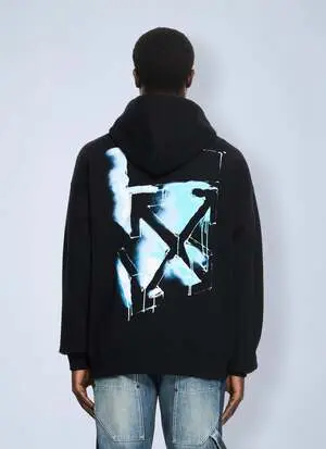 Off-White 3d Spray Arrow Skate Hoodie