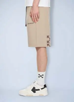 Off-White Heraldic Arrow Skate Sweatshort